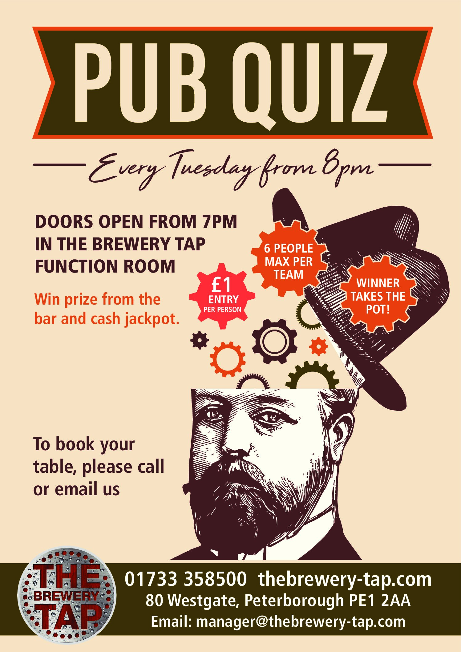 Tuesday Pub Quiz The Brewery Tap Peterborough Tuesday Pub Quiz The Brewery Tap Peterborough