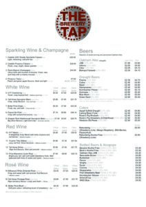 221202_V9_Brewtap Drink list - The Brewery Tap - Peterborough