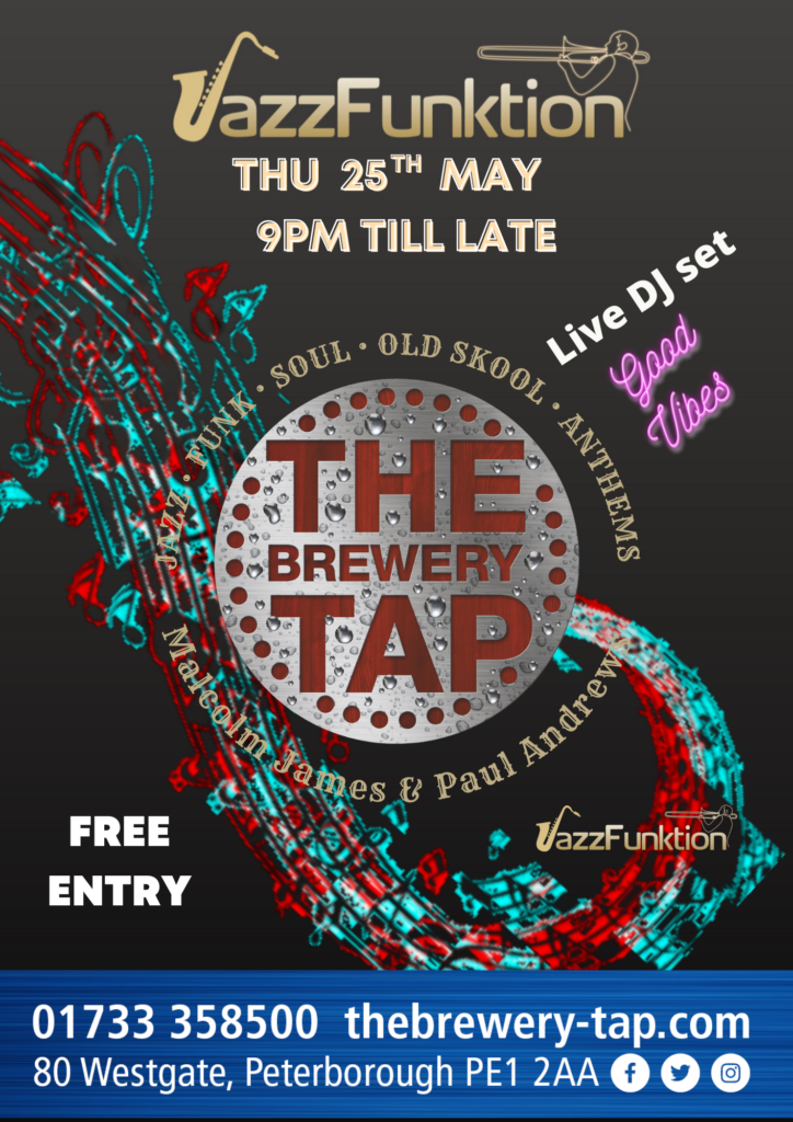 JAZZFUNKTION - The Brewery Tap - Peterborough