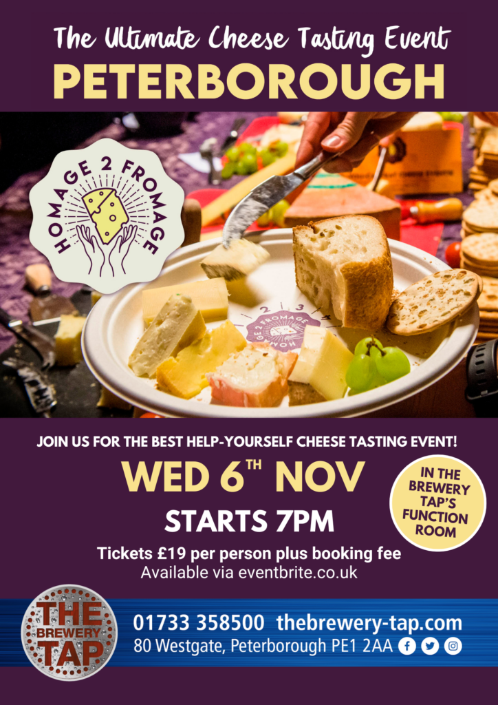 WED 6TH NOV FROM 7PM: "A Night of New and Award-Winning Cheeses ...