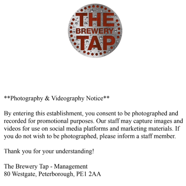 Welcome - The Brewery Tap - Peterborough