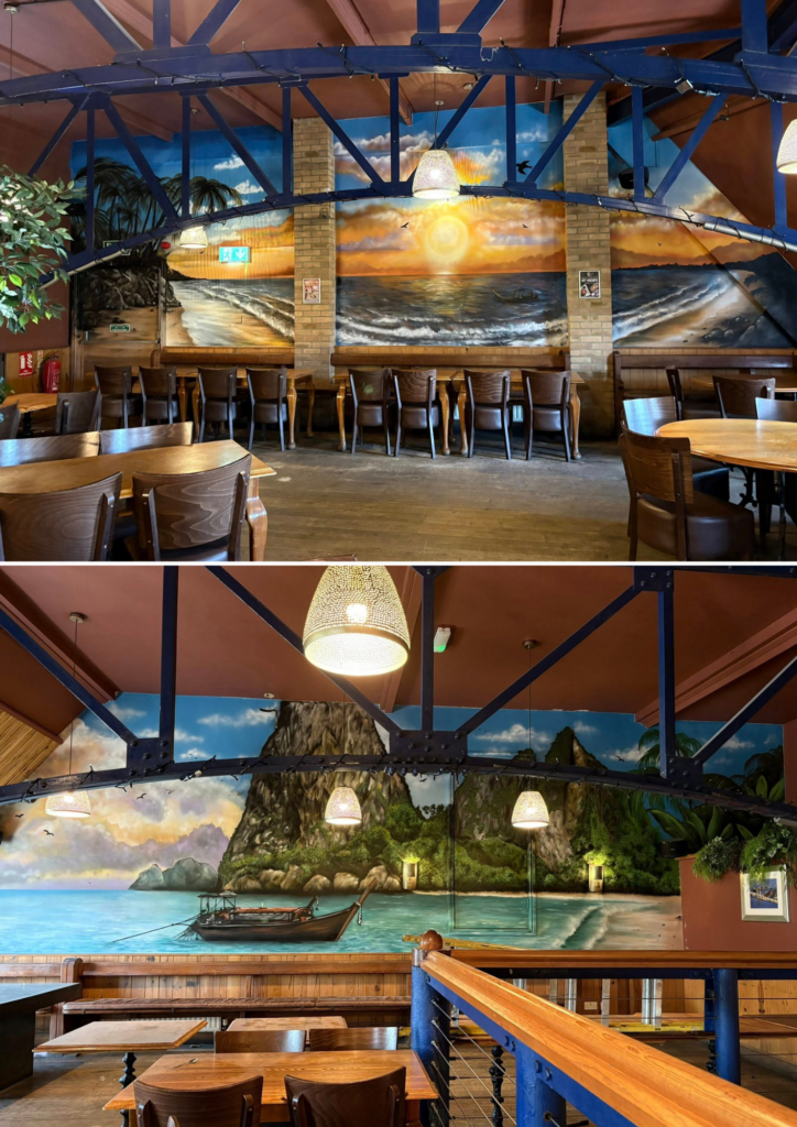 New Graffiti Art by Steve Crowe at the Brewery Tap! - The Brewery Tap ...